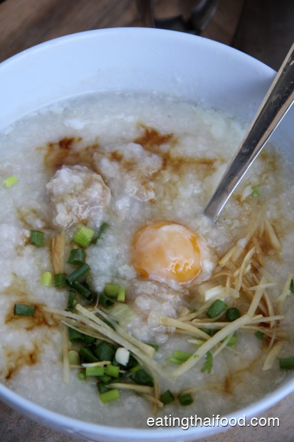 Morning Jok โจ๊ก (Thai Congee) - Comforting Rice Porridge