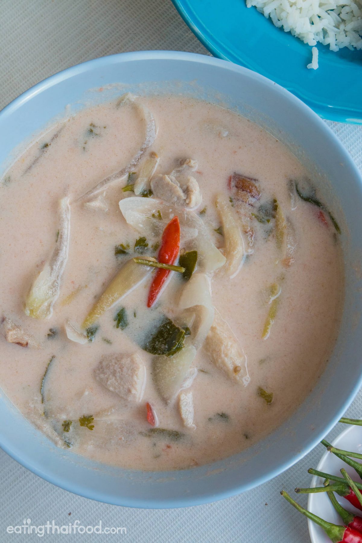 Tom Kha Gai Recipe (วิธีทำ ต้มข่าไก่) - Authentic Thai Style