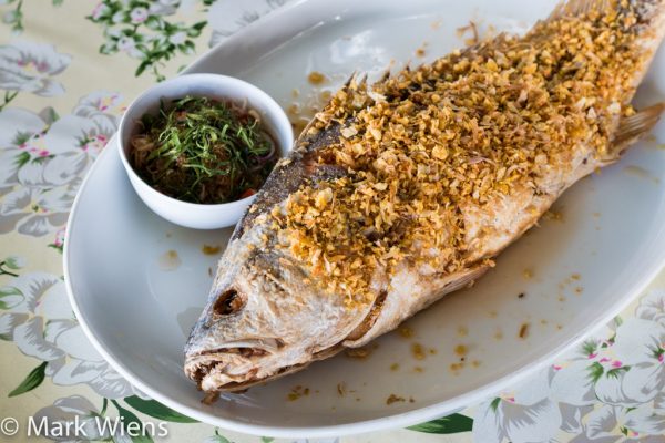 Mon Food (and a Stunning Sauce) near Nonthaburi's Koh Kret Island