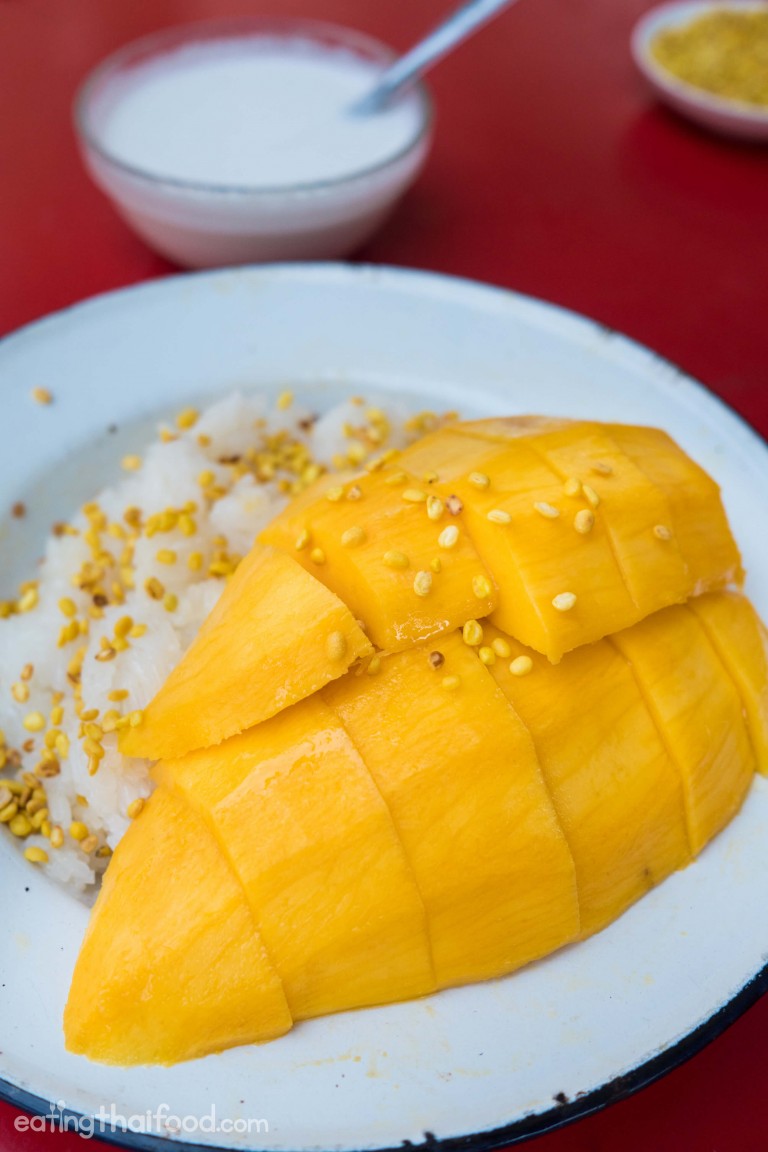 Thai Mango Sticky Rice Recipe: Authentic Thai Street Food Style!