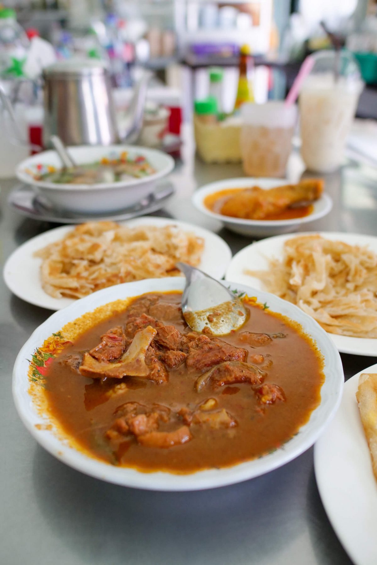 Roti Chaofa - Best Halal Roti + Goat Curry in Phuket, Thailand! - Thai ...